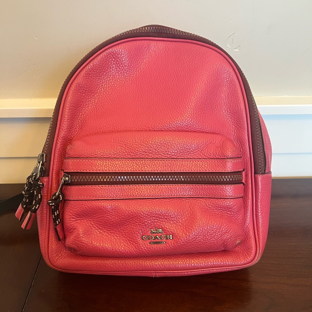 Coach Vale Medium Charlie Backpack - Gem
